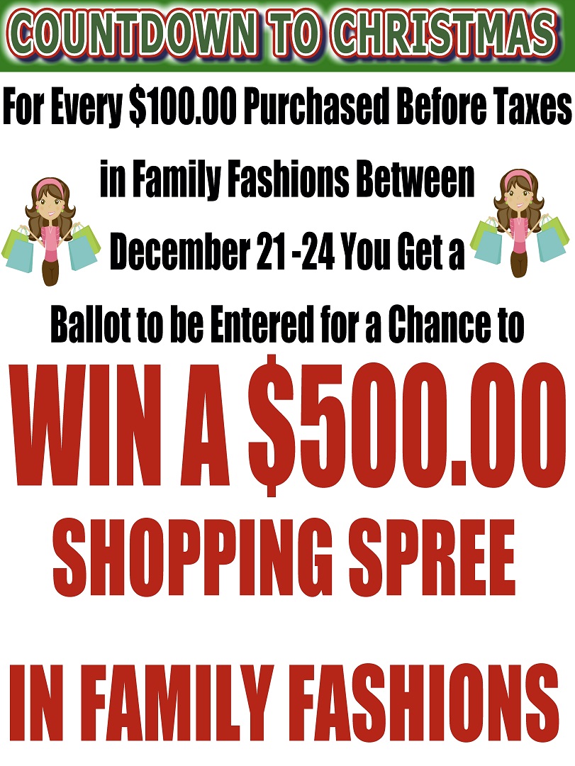 Co-op Countdown to Christmas Shopping Spree – Fredericton Co-op